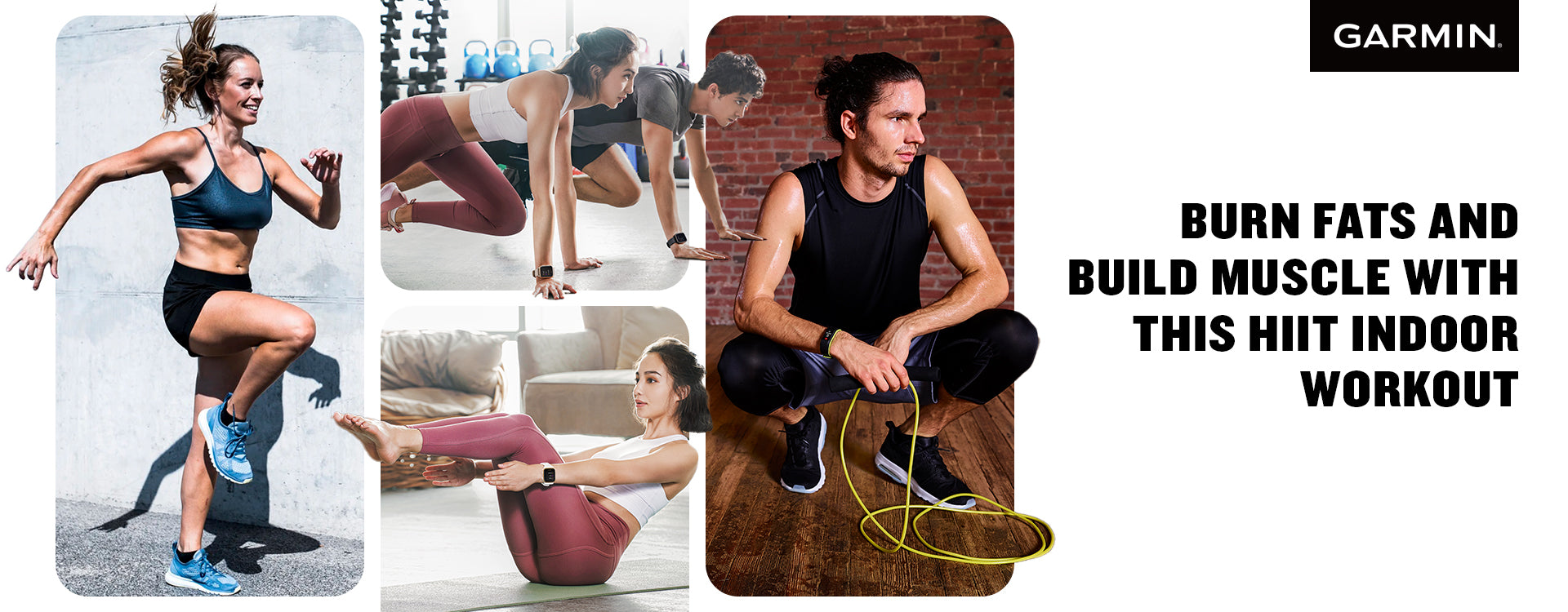 Burn Fat and Build Muscle with This HIIT Indoor Workout