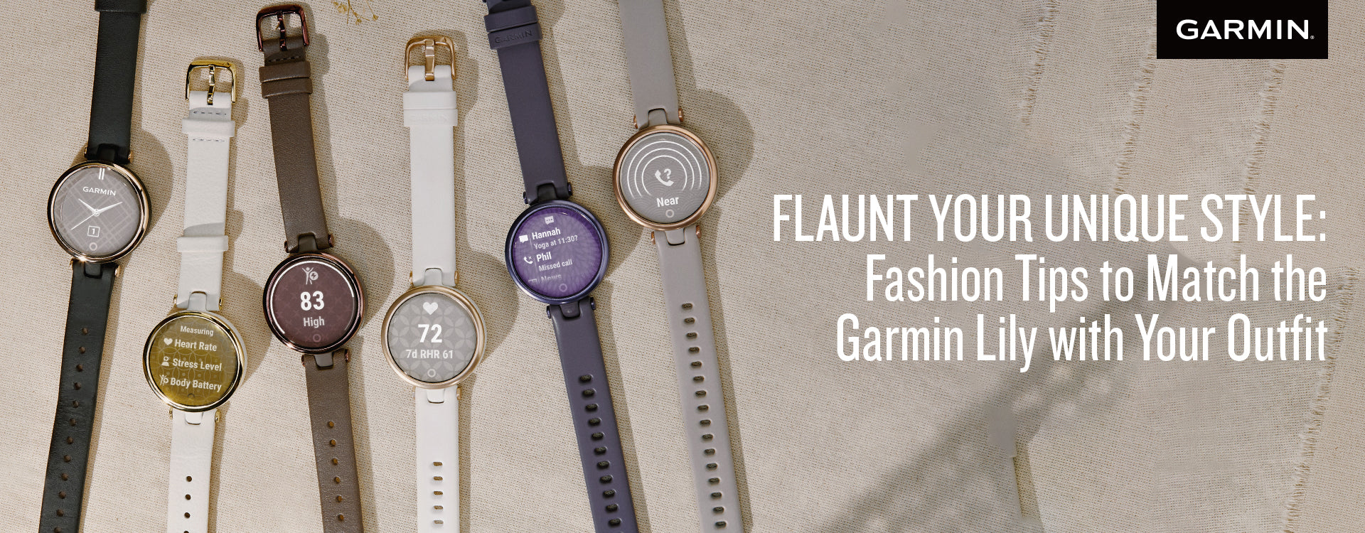 Flaunt Your Unique Style: Fashion Tips to Match the Garmin Lily with Y